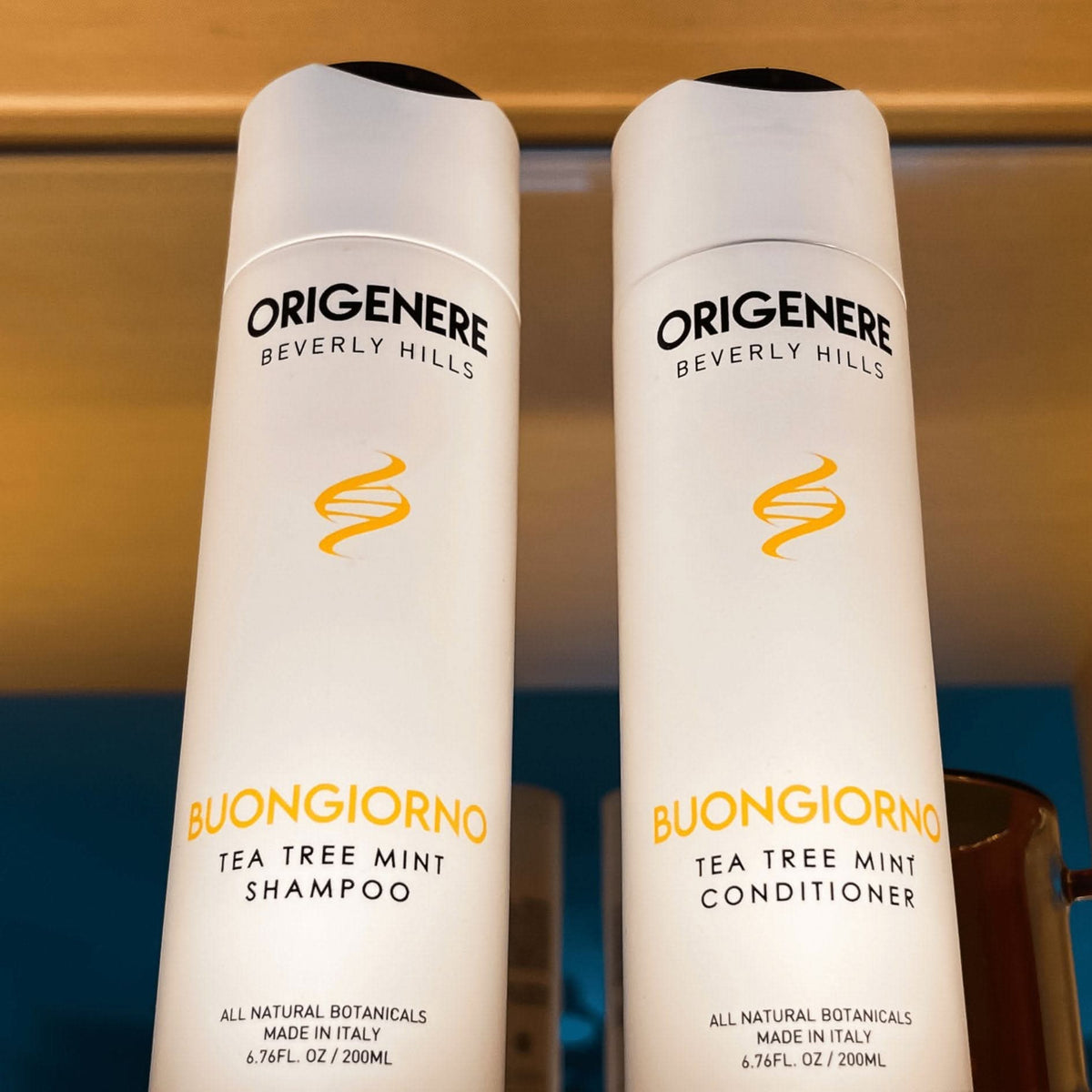 Buongiorno Shampoo and Conditioner with TeaTree and Rosemary Mint